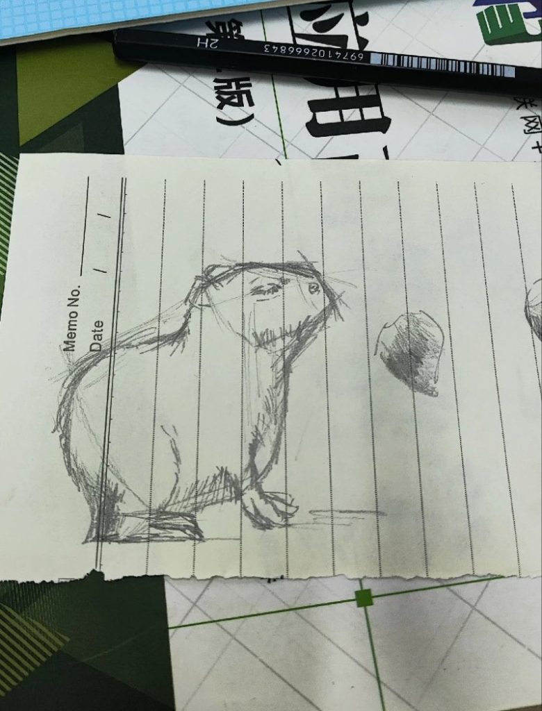 Bộ sưu tập 85+ tranh vẽ capybara cute lạc lối