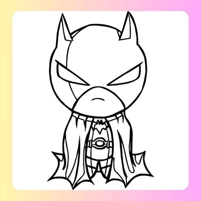 Tải miễn phí 99+ tranh tô màu Batman chất lượng cao cho bé