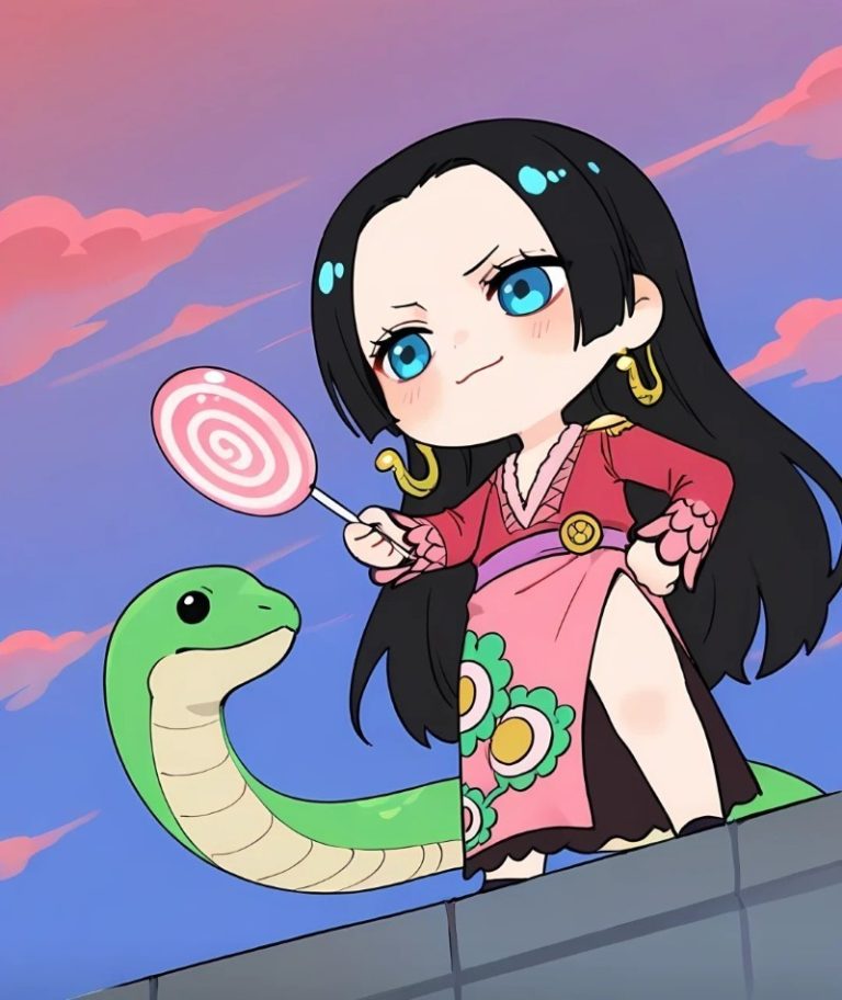 Tuyển tập 60+ ảnh Boa Hancock chibi siêu cấp dễ thương