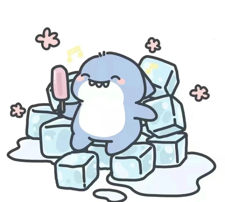 Tổng hợp 77+ hình cá mập chibi siêu đáng yêu cho team yêu biển