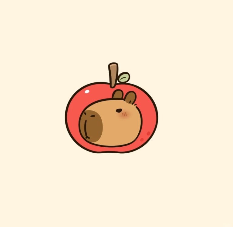 Bộ Sưu tập 110+ Capybara chibi dễ thương nhất