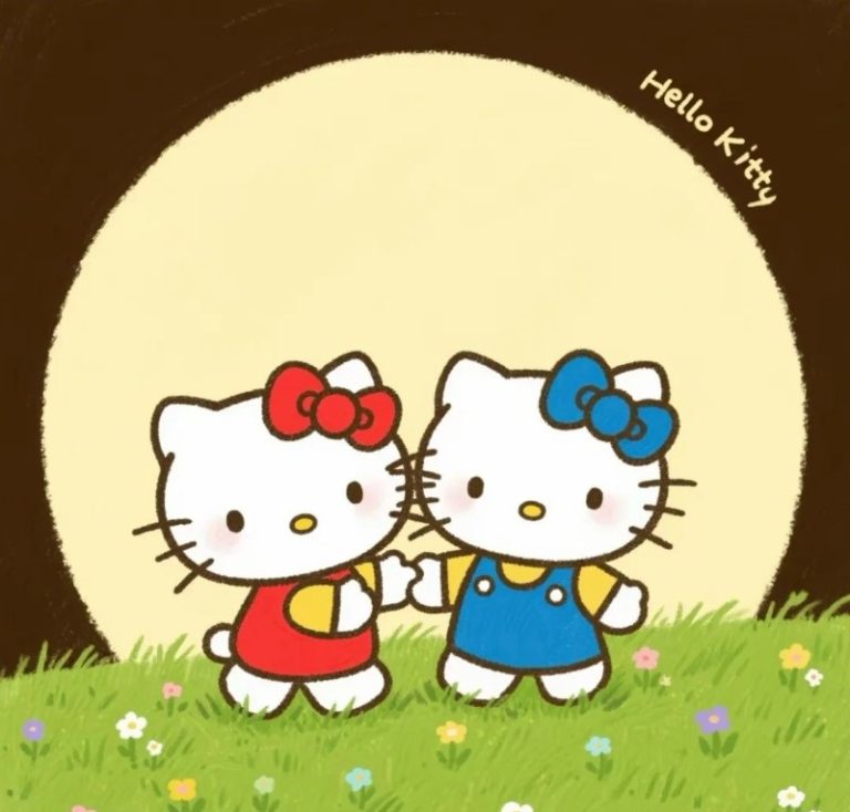 111+ ảnh Hello Kitty chibi cute muốn xỉu, xem là mê