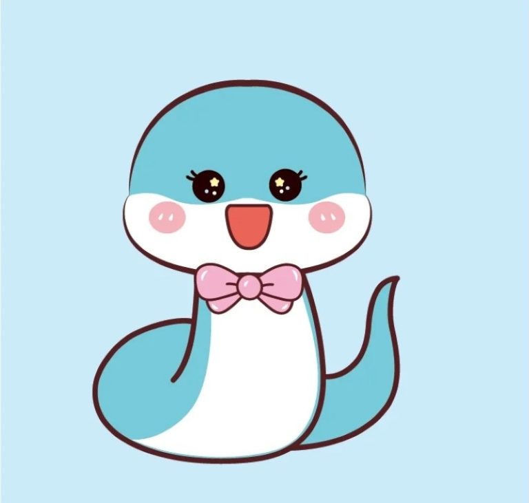 Bộ sưu tập 77+ hình rắn chibi cute khiến bạn cười xỉu