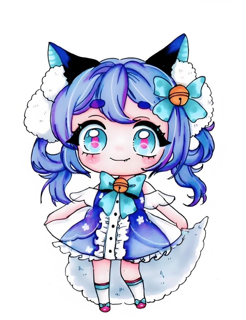 Xỉu up xỉu down với 87+ ảnh mèo cute chibi đáng yêu!