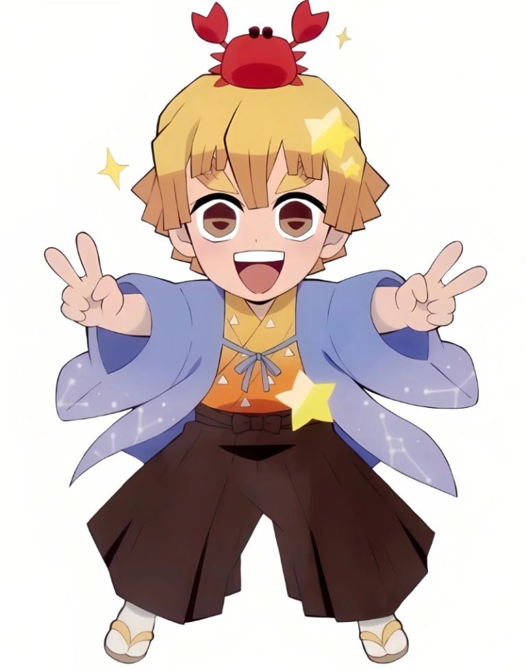 Bộ sưu tập 66+ Zenitsu chibi cute lạc lối cho fan Demon Slayer