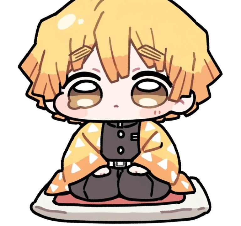 Bộ sưu tập 66+ Zenitsu chibi cute lạc lối cho fan Demon Slayer